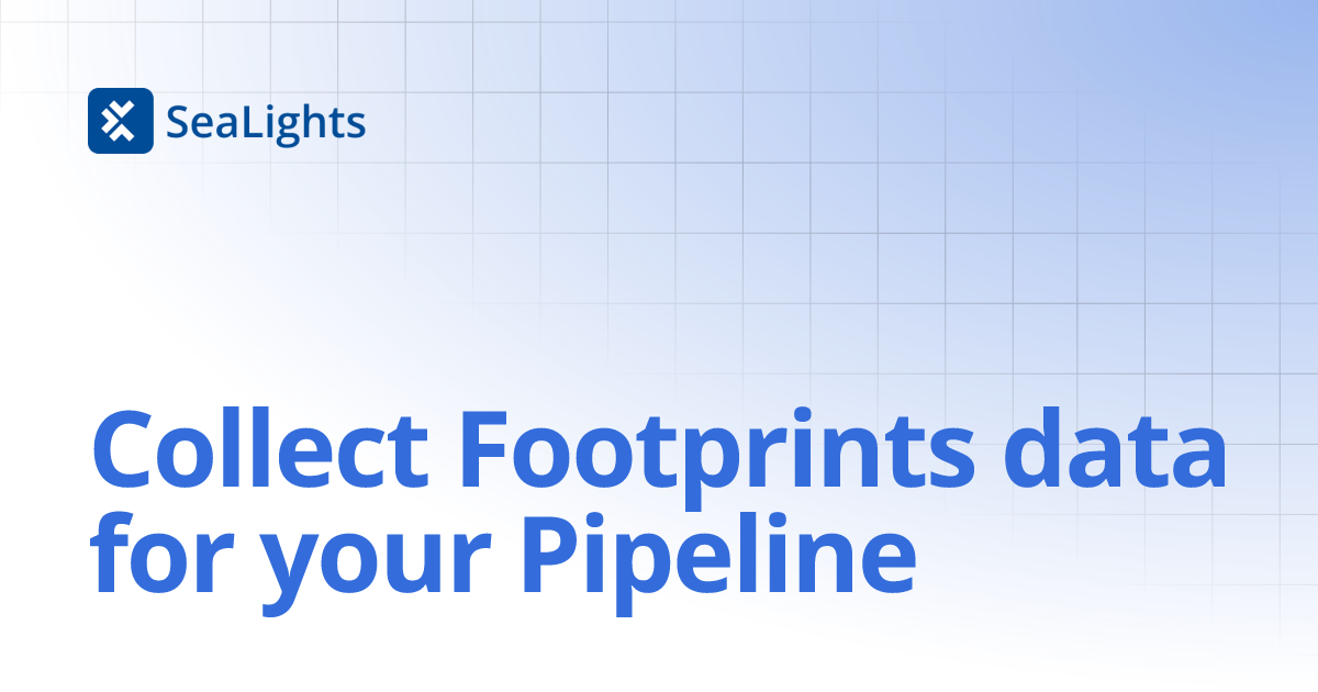Collect Footprints data for your Pipeline | Setup & Configuration | Knowledge Base
