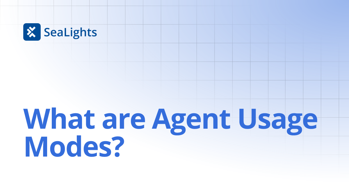 What are Agent Usage Modes? | Setup & Configuration | Knowledge Base