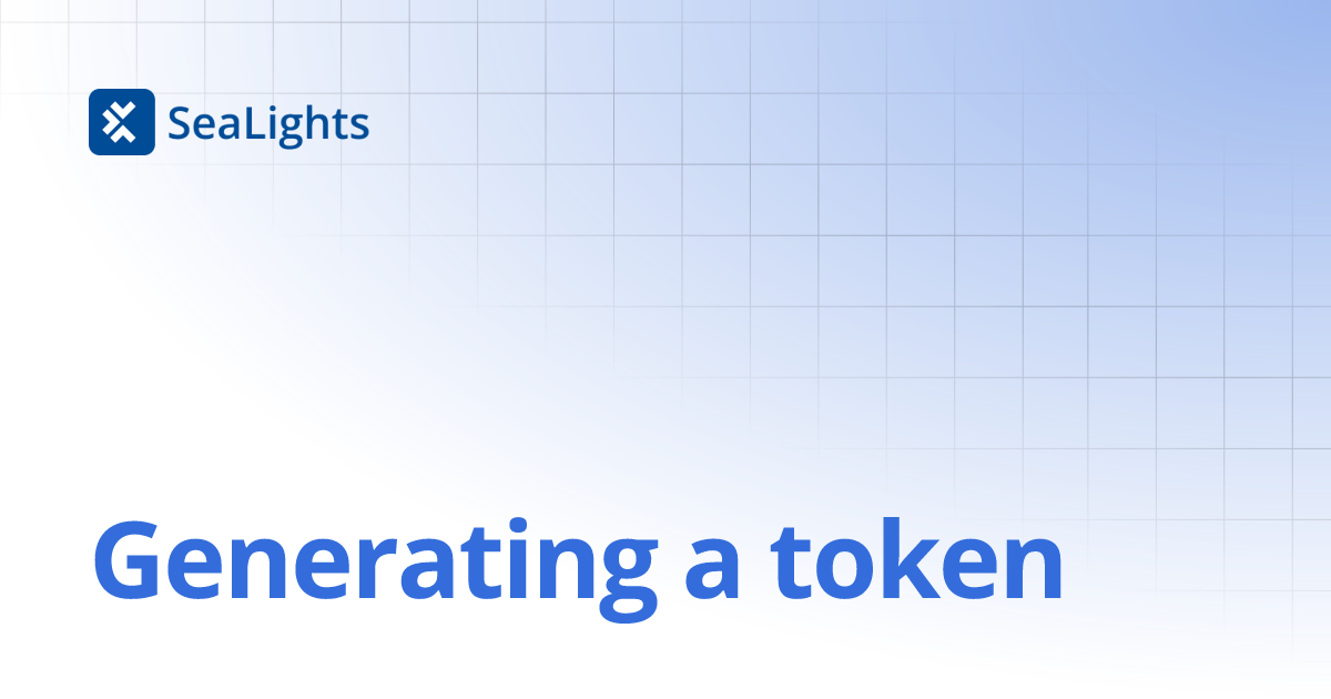 Generating a token | Setup & Configuration | Knowledge Base