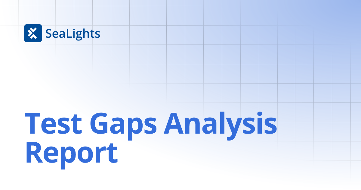 Test Gaps Analysis Report | Knowledge Base